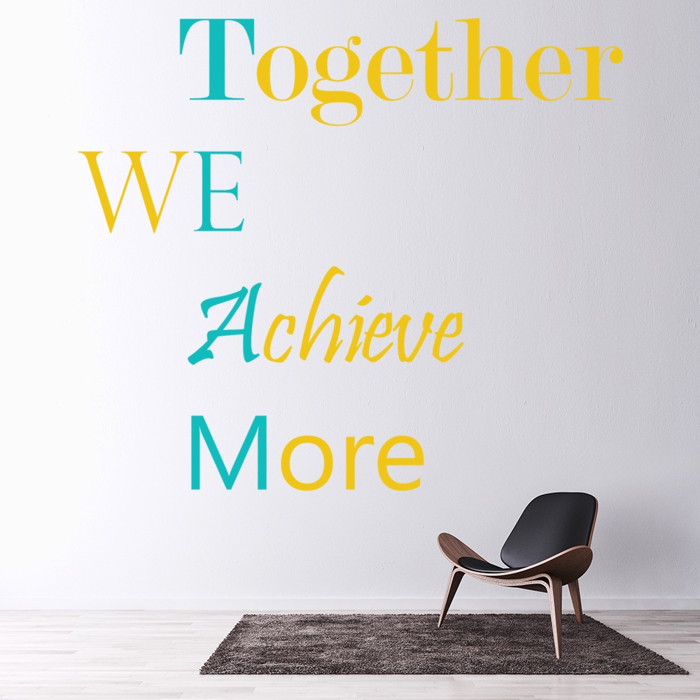 Team Office Quotes Wall Sticker | Icon Wall Stickers