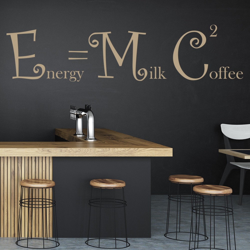 Coffee Quote Cafe Wall Sticker | Icon Wall Stickers
