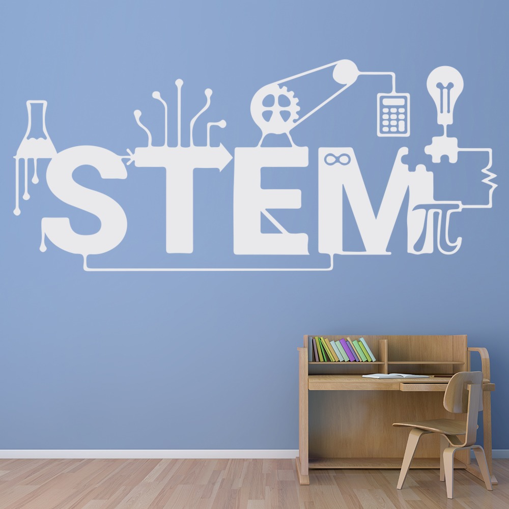 STEM Teacher Classroom Wall Sticker | Icon Wall Stickers