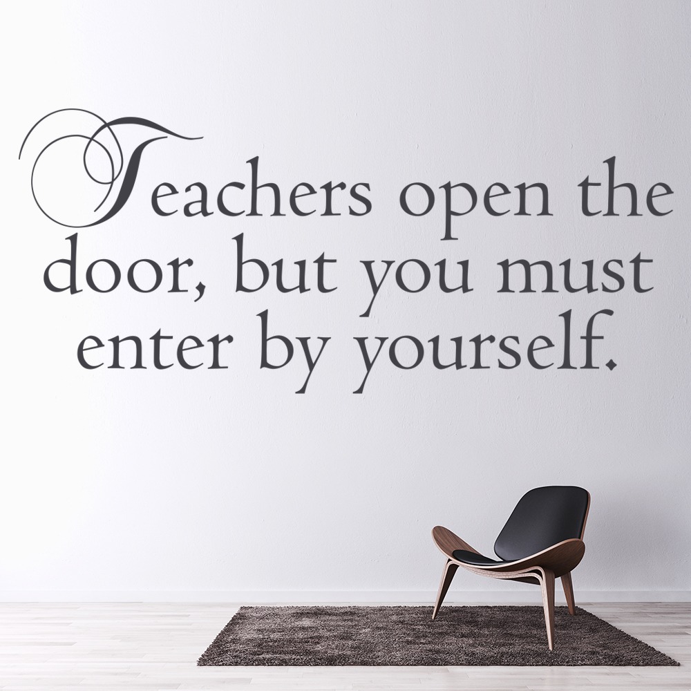 Teachers Open Doors Education Wall Sticker | Icon Wall Stickers