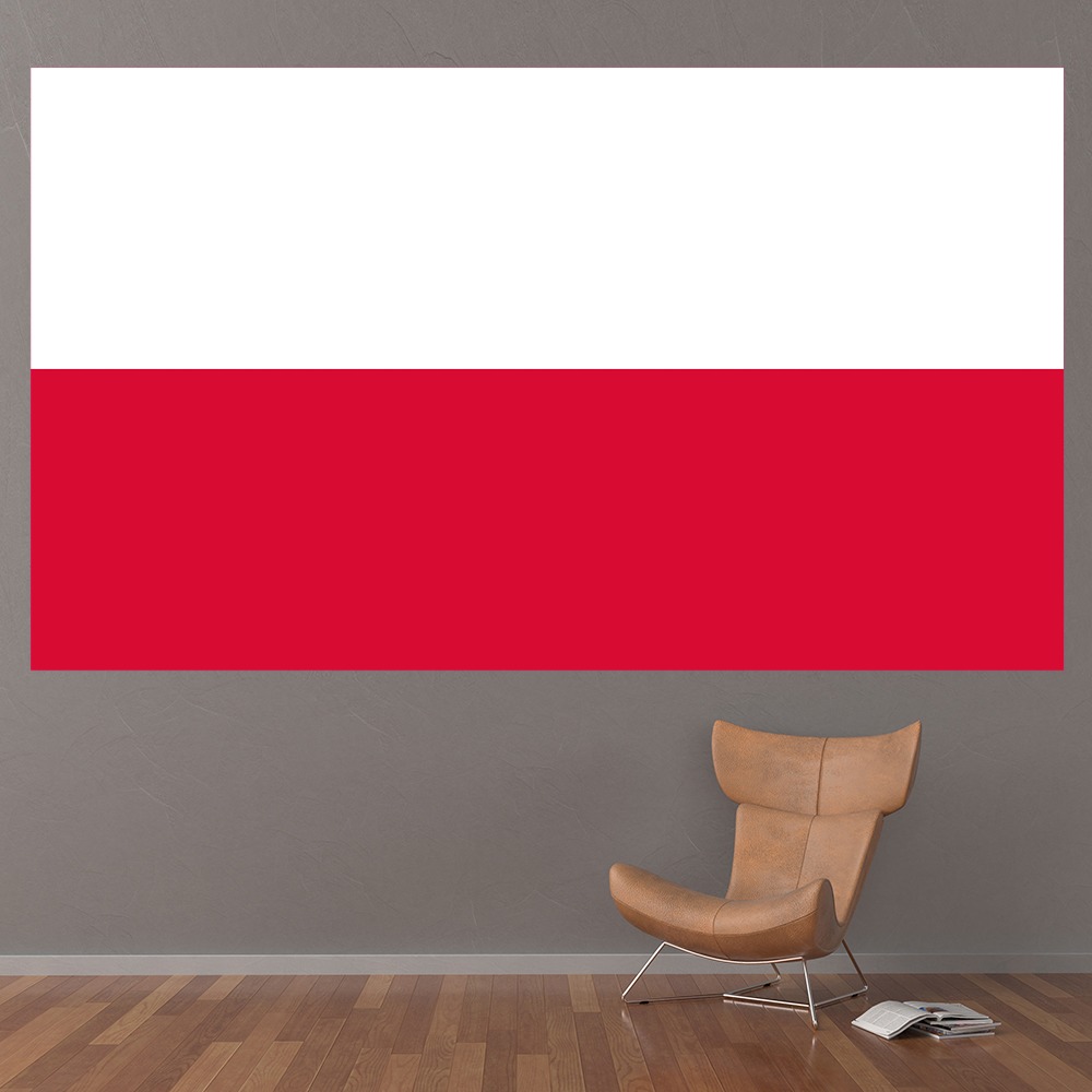Poland Flag Wall Sticker | Icon Wall Stickers