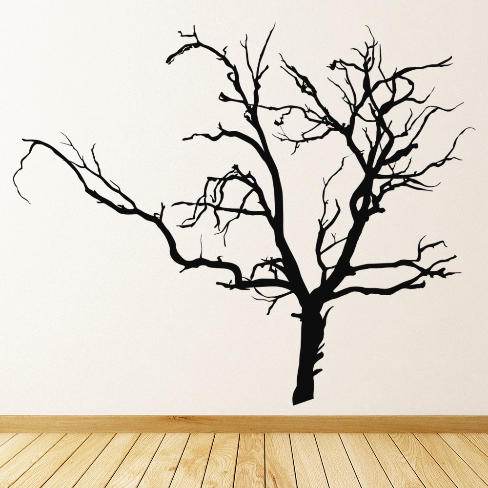 Creepy Bare Tree Halloween Wall Sticker | Icon Wall Stickers