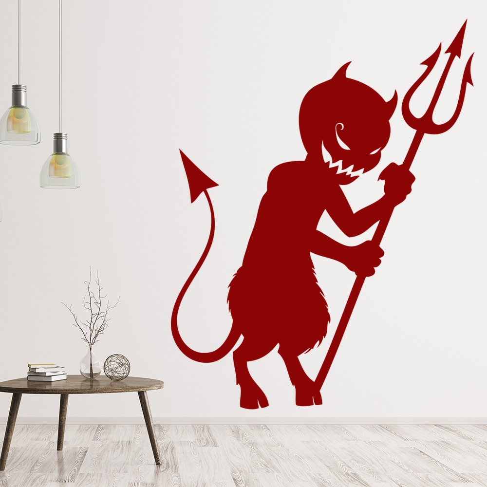 Devil Halloween Wall Sticker | Icon Wall Stickers