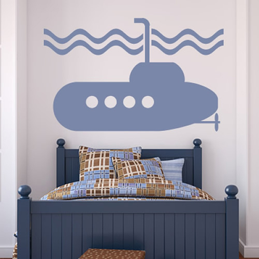 Submarine Ships Boat Transport Wall Sticker | Icon Wall Stickers
