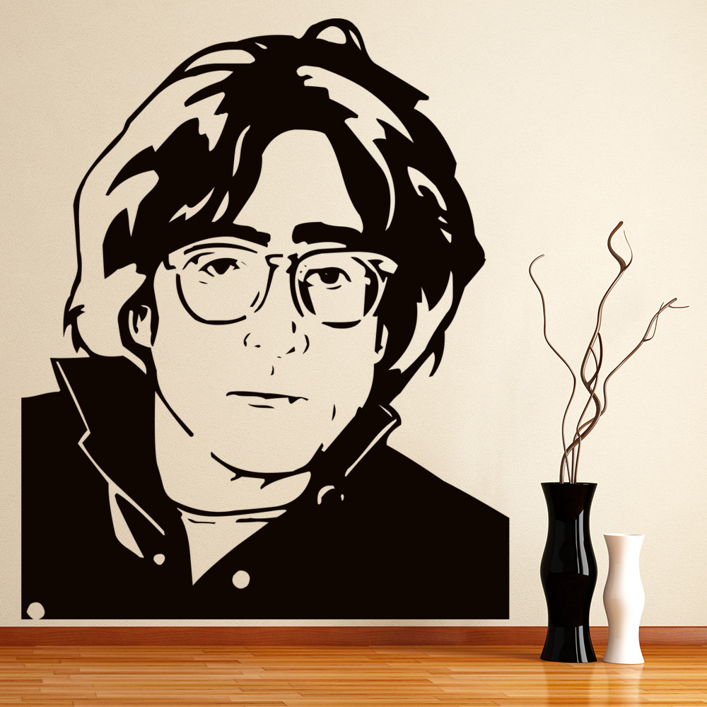 The Beatles John Lennon Musician Wall Sticker | Icon Wall Stickers