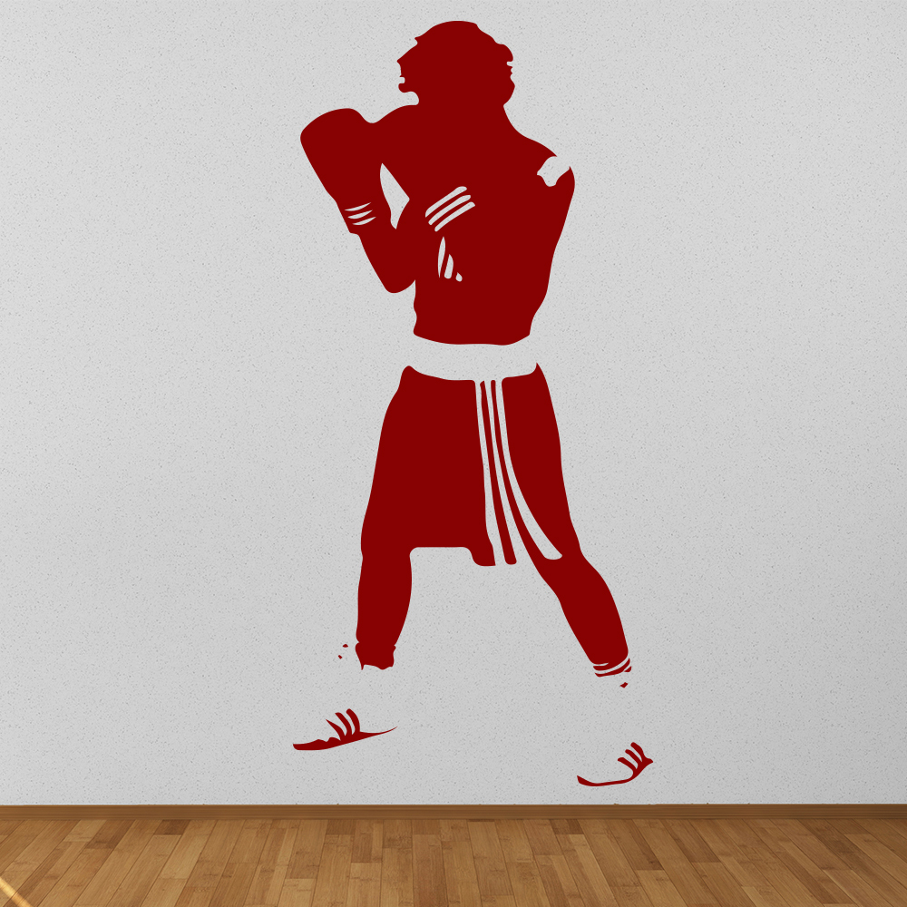 Boxing Fight Boxer Sports Wall Sticker | Icon Wall Stickers