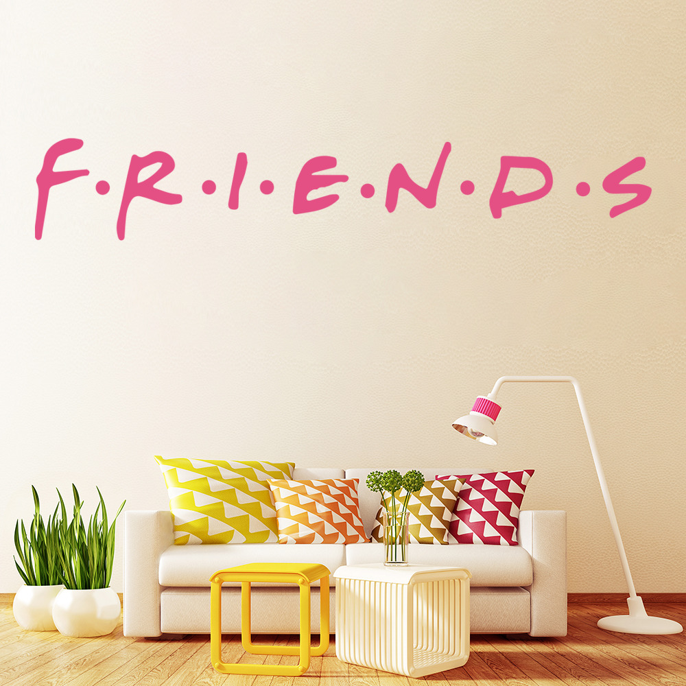 FRIENDS Logo TV Show Wall Sticker | Icon Wall Stickers