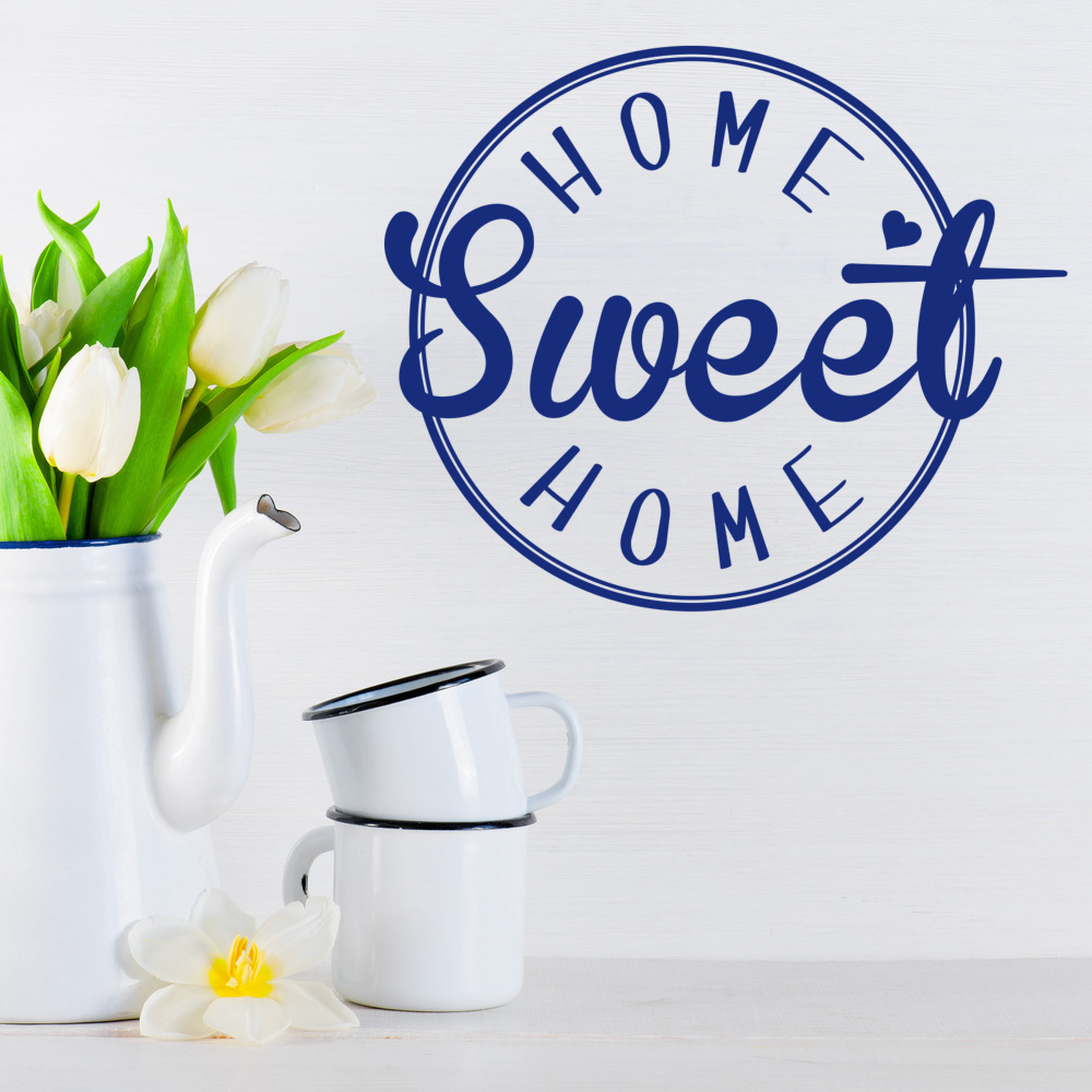 Home Sweet Home Kitchen Quote Wall Sticker | Icon Wall Stickers
