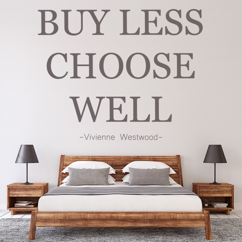 Choose Well Fashion Quotes Wall Sticker | Icon Wall Stickers