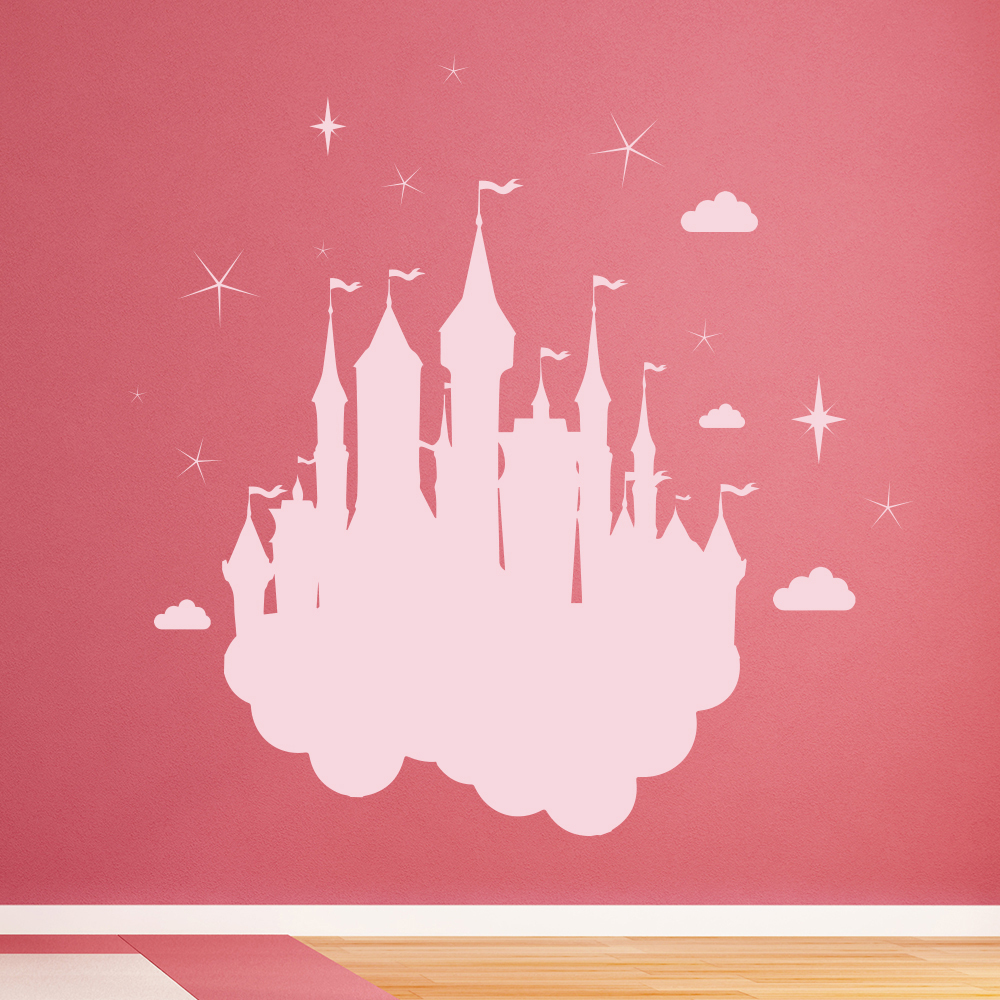Enchanted Castle Fairytale Princess Wall Sticker | Icon Wall Stickers